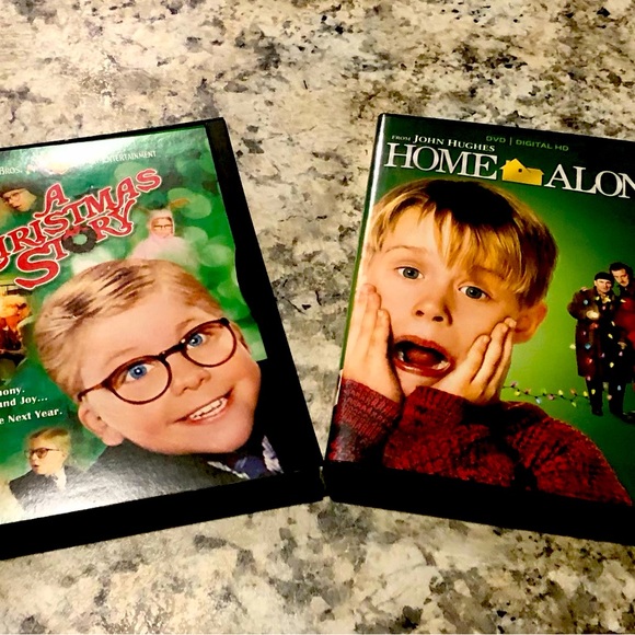 Holiday | Classic Christmas Dvds A Christmas Story And Home Alone Used ...